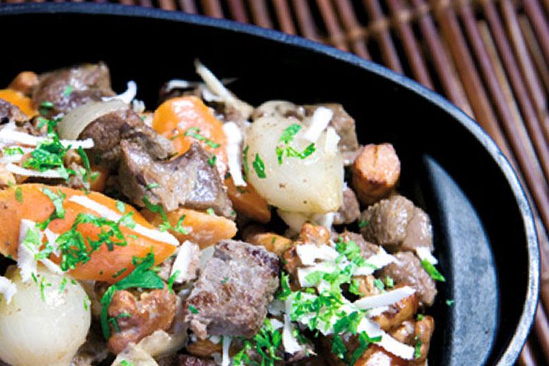 Tasty red deer casserole - Lapin Liha
